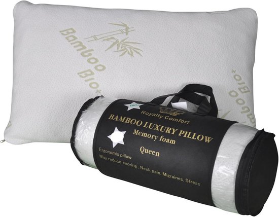 Luxe bamboe hoofdkussen 50x76cm | bol