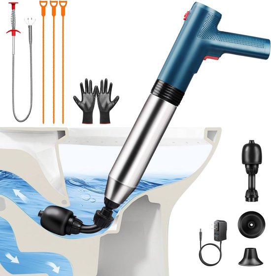 Ontstopper Luchtafvoer Blaster - Handmatig Pomp Ontstoppingspistool ...