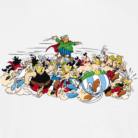 Asterix En Obelix Gallische Aanval T-Shirt Heren | bol