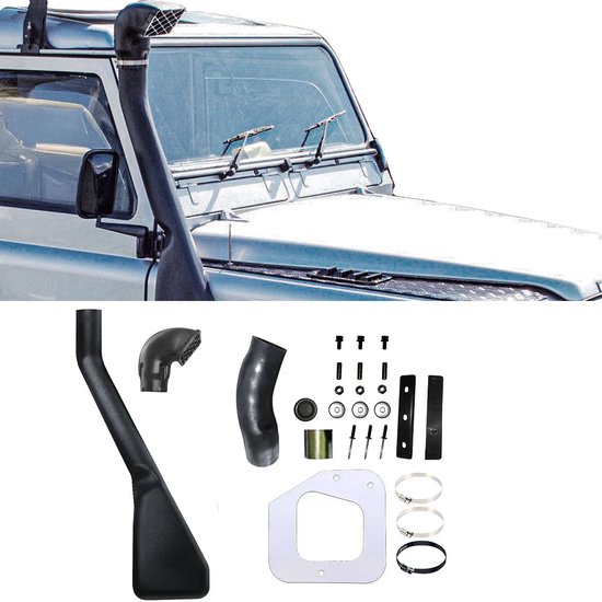 Kit de snorkel pour Land Rover Defender TD5 (1998–2016) - Prise d'air ...