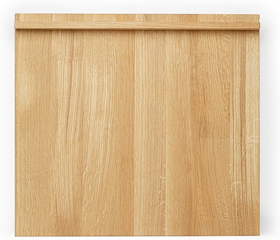 Grote Houten Plank met Rand 55x50 cm Handgemaakt Natuurlijk Eikenhout | bol