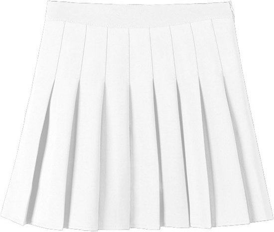 Dames Plissé Rok Kort met Ingebouwde Short Sexy Feestoutfit | bol