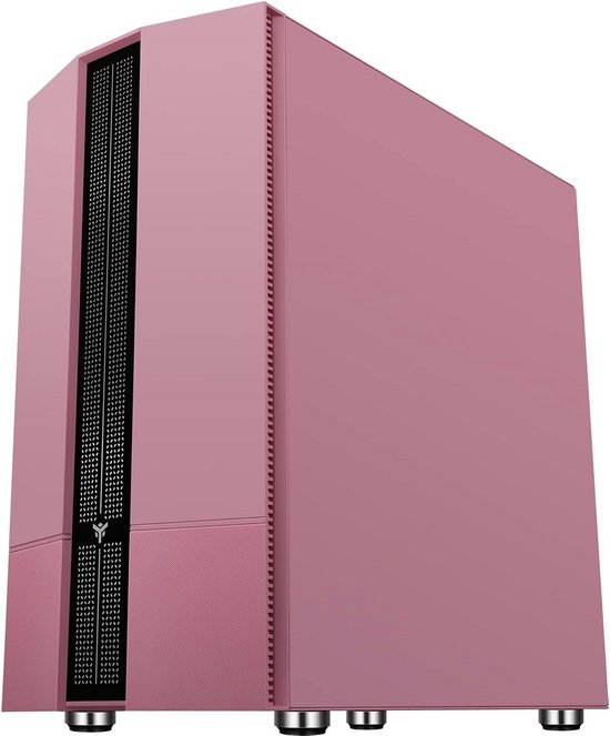 Gaming PC Behuizing Mini Tower Roze - MATX Ondersteuning, ARGB ...