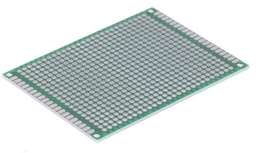 OTRONIC® Experimenteer Prototyping Printplaat 6x8cm groen | bol
