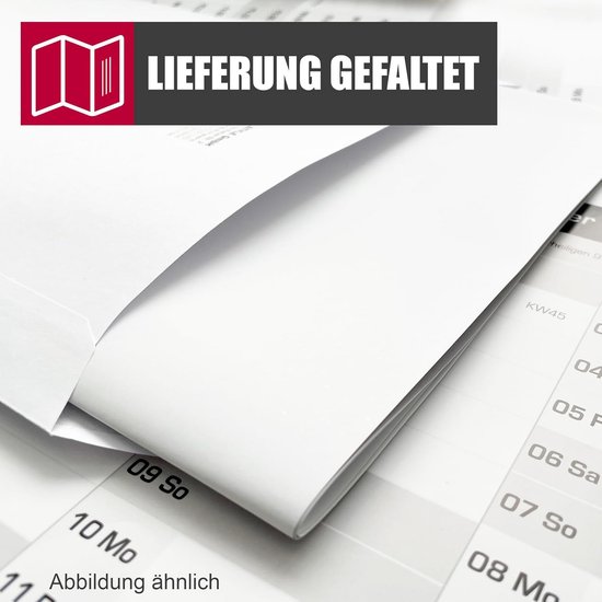 XXL Jaarkalender 2025 - Wandplanner A1 met Kalenderweken en Feestdagen ...
