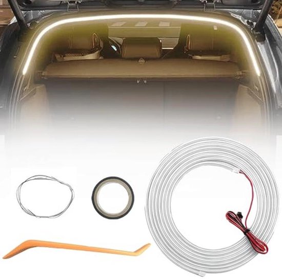 2m Wit LED Trunk Light Strip met Dynamisch Effect voor Auto ...
