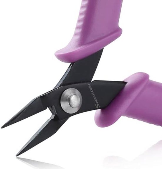 Mini tang met lange neus 10,5 cm voor sieraden maken - gereedschap voor ...