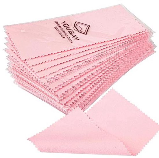 Juwelen Poetsdoek 8x16cm - 30 Individueel Verpakte Poetsdoeken voor ...