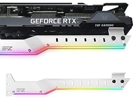 GPU-houder met ARGB LED en 5V ondersteuning voor Videokaarten | bol