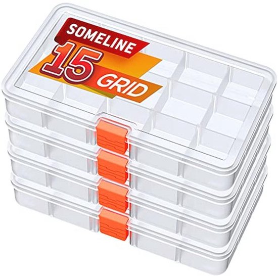 Assortiment box met 15 compartimenten | Opbergdoos voor schroeven ...