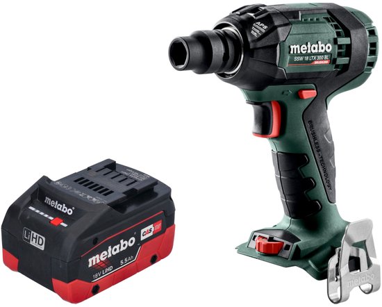 Metabo SSW 18 LTX 300 BL accu-slagmoersleutel 18 V 300 Nm 1/2 ...