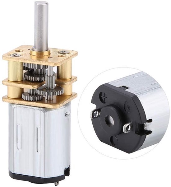 DC 6V Transmission Motor Miniature High Torque Electric Transmission ...