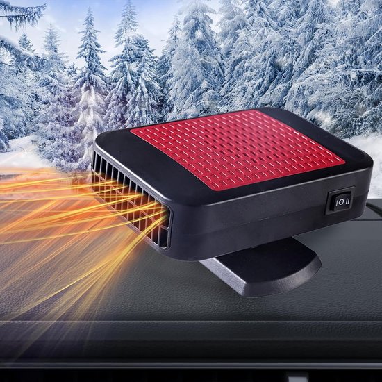 Draagbare autoverwarming 12 V 200 W 360 graden draaibaar 2-in-1 ...