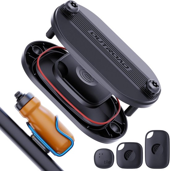 Waterdichte Fiets GPS Tracker Houder - Compatibel met Tile Pro, Mate en ...