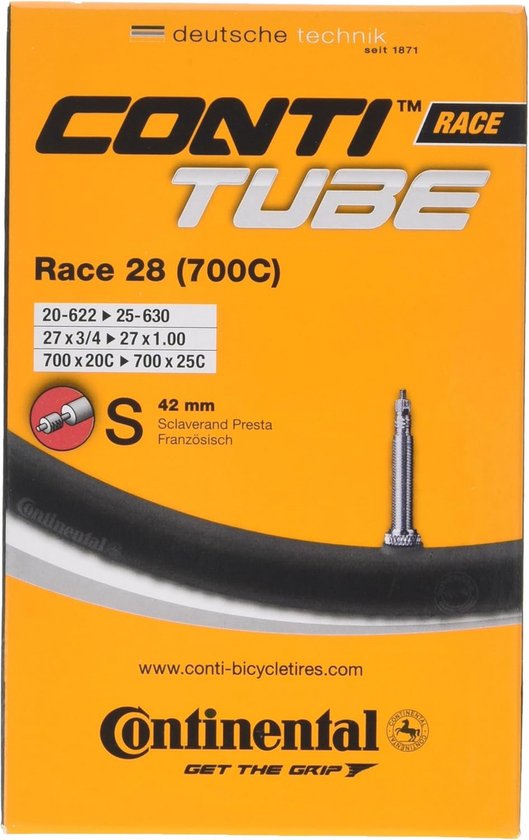 Race 28 700 x 20-25c fiets binnenbanden - Presta 42mm ventiel - Pack ...