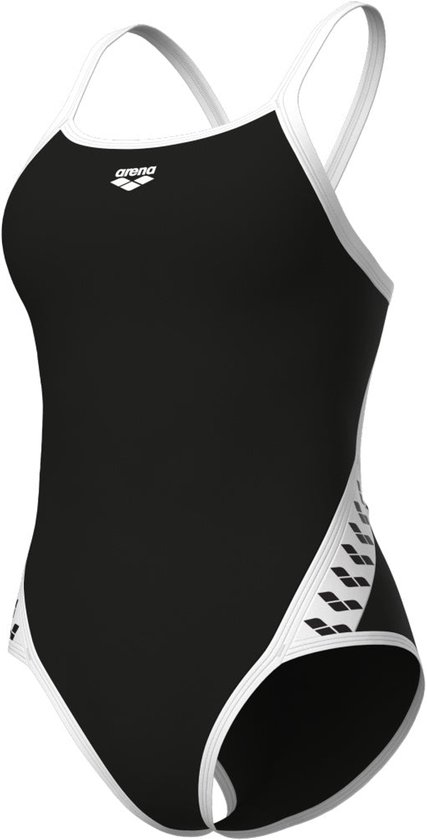 Arena Badpak Icons Super Fly Back Solid Zwart/Wit | bol