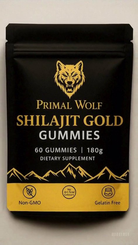 Primal Wolf® Shilajit Gummies – 2-Pack (120 Gummies) – Testosteron ...