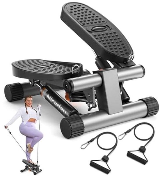 Trapstepper met Weerstandsbanden en LCD-monitor voor Fitness | bol