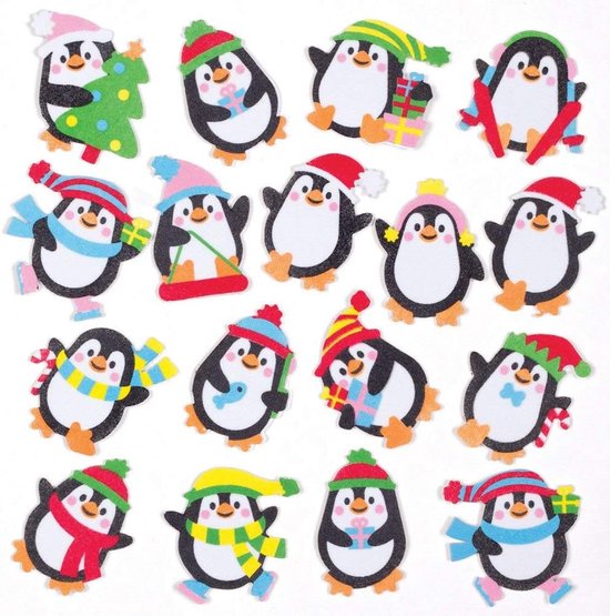 Penguin Foam Stickers voor Creatieve Knutsels met Kinderen - 120 Stuks ...