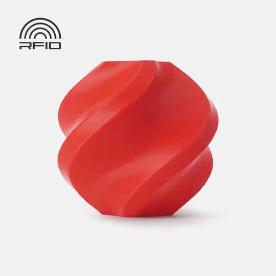 Bambu Lab - PLA Basic 1.75mm Filament – 1kg – rood (red) - zonder spoel ...