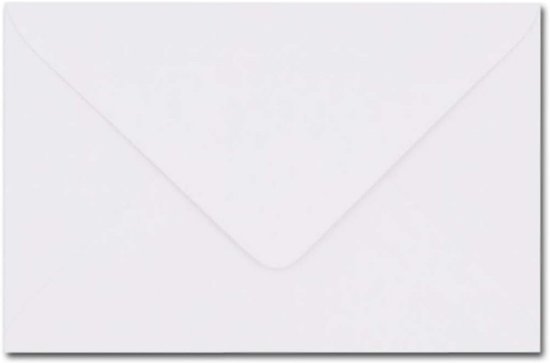 100x Premium Witte Sluitzegel Kaarten Enveloppen 184mm x 133mm | bol