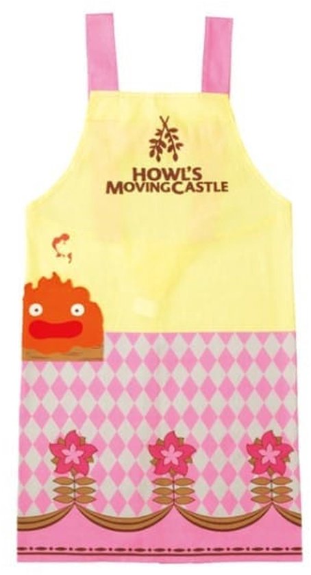 Howl's Moving Castle Apron Calcifer & Flower | bol