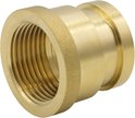 Messing Verloopfitting 3/4 naar 1/2 Inch Binnendraad | bol