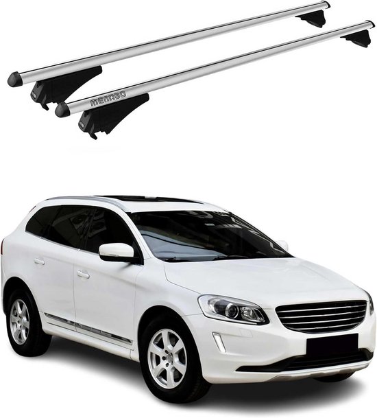 Dakdragers Set voor Volvo XC60 2014-2017, Aluminium Dakrek Dwarsbalken ...