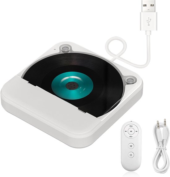 Car CD Speler met USB Aansluiting en AUX Interface - Externe Universele ...