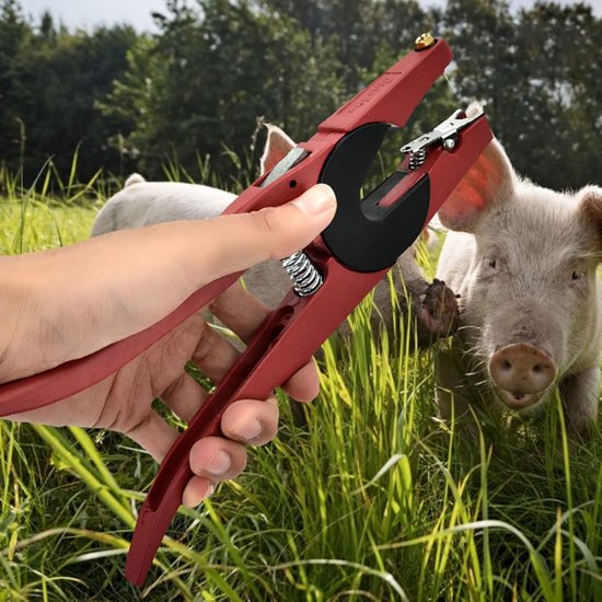 Ear Tongs - Livestock Pig Sheep Horse Ear Tag Tool - Aluminium Pliers | bol