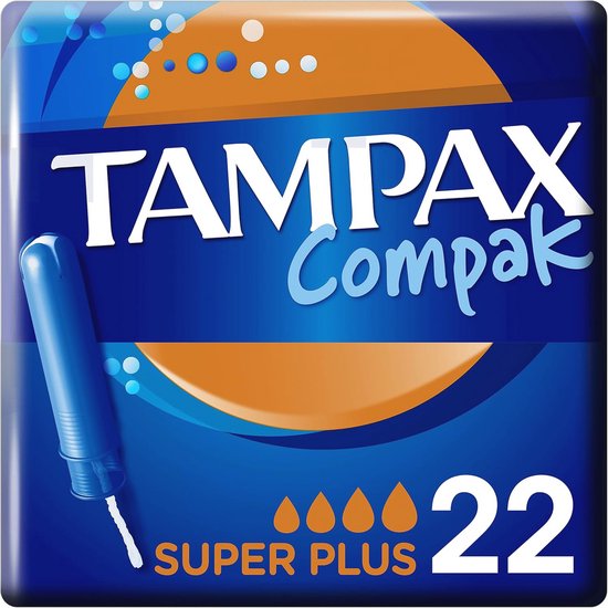 Tampons met applicator Super Plus voor overvloedige menstruatie, geur ...