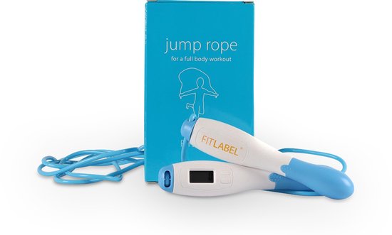 Fitlabel® - Springtouw - Jump Rope - Speedrope - Fitness springtouw ...