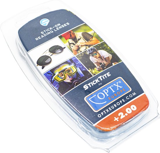 StickTite Press-on Bivocale leeslenzen sterkte +2.00 - Plaklens ...
