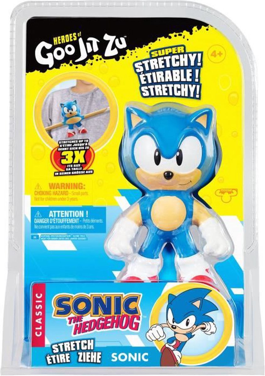 Sonic figuur - Goo Jit Zu MOOSE TOYS | bol.com