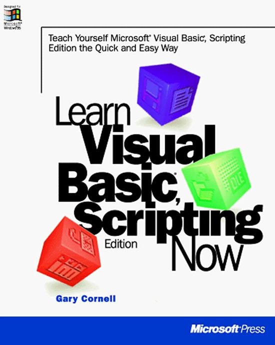 Microsoft Visual Basic Script Programming P Cornell 9781572313477