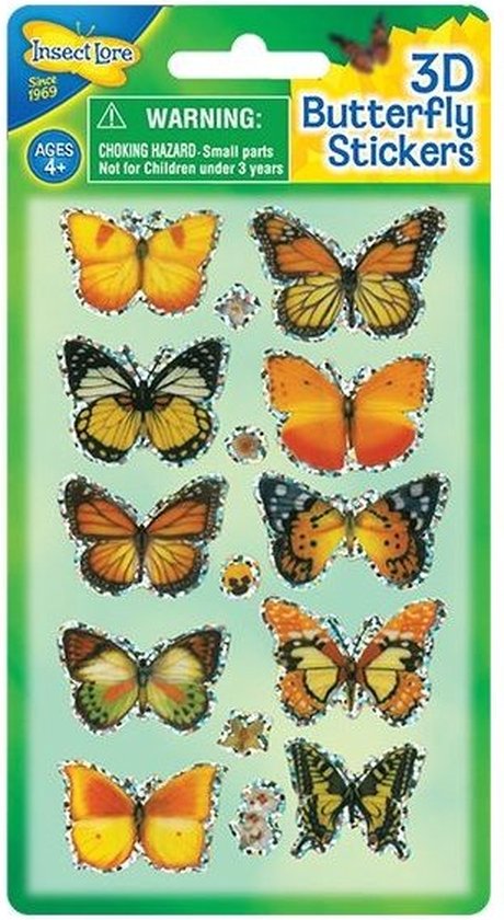 3D Vlinder Stickers | bol