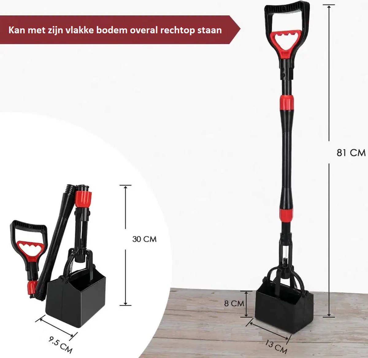 Hondenpoepschep - 81cm - Poepschepper - Poepschep hond ...