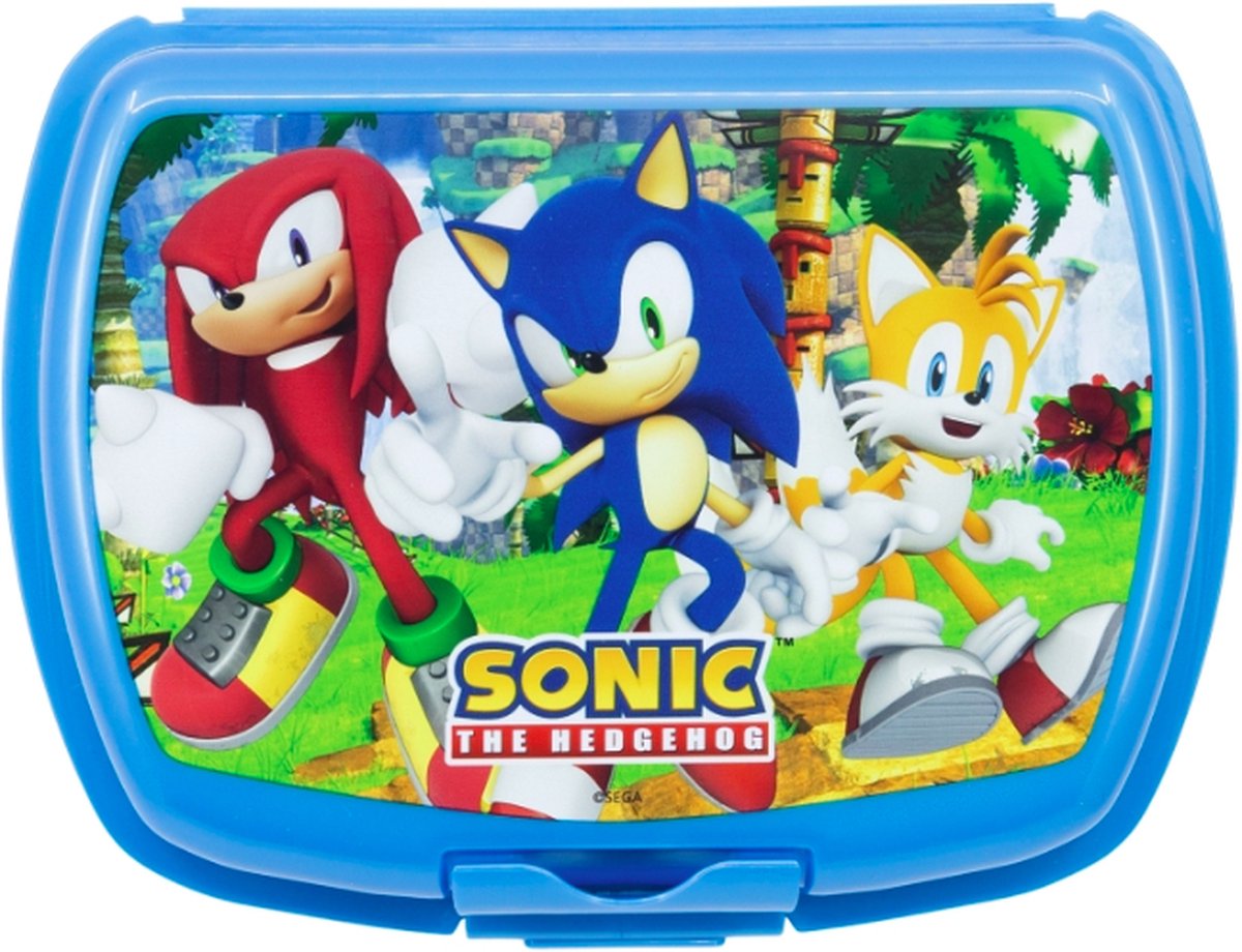Sonic the Hedgehog broodtrommel / brooddoos | bol