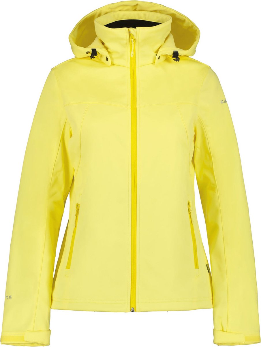 Icepeak Dames Boise Softshell Jacket Pastel Yellow | bol.com