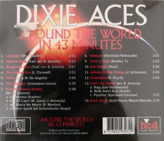 Around the world in 43 minutes, Dixie Aces | Muziek | bol