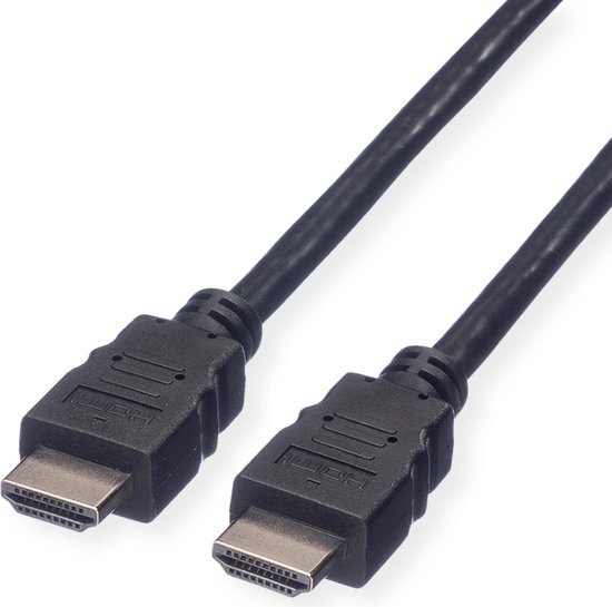 VALUE Monitorkabel HDMI High Speed, M/M, zwart, 1 m | bol