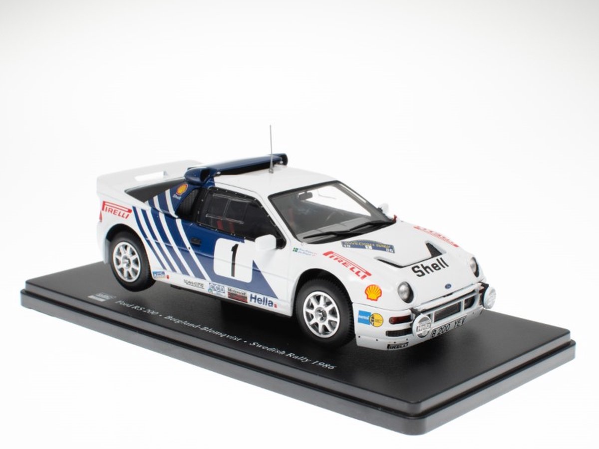 Ford RS 200 - Berglund - Blomqvist - Swedish Rally 1986 - Rally Cars 1: ...
