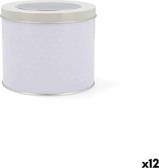 Tin Quid Moss Metaal Multicolour (12 x 11 cm) (Pack 12x) | bol