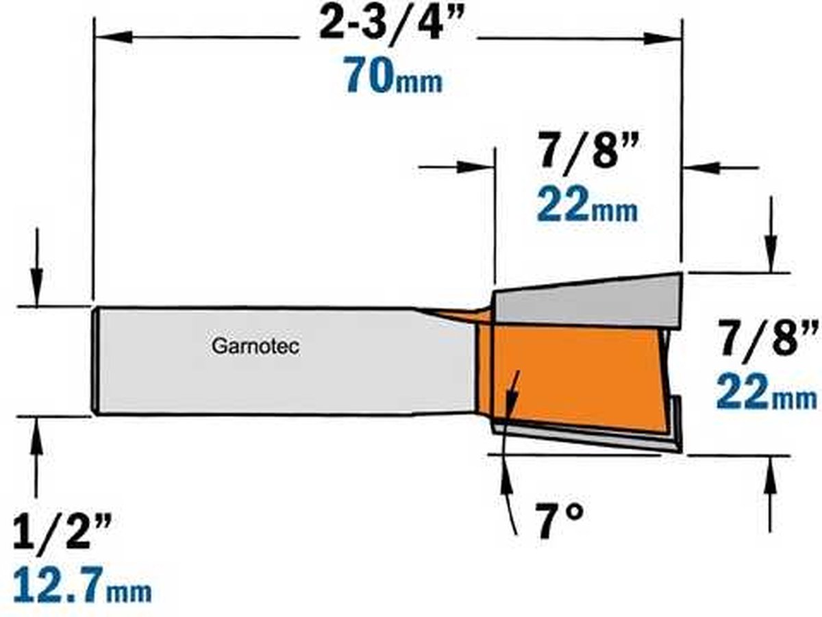 CMT - Zwaluwstaartfrees, HW | bol.com