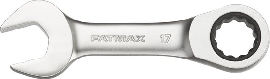 Stanley - FATMAX Stubby Ringsteeksleutel met ratel 17mm - Steeksleutel ...