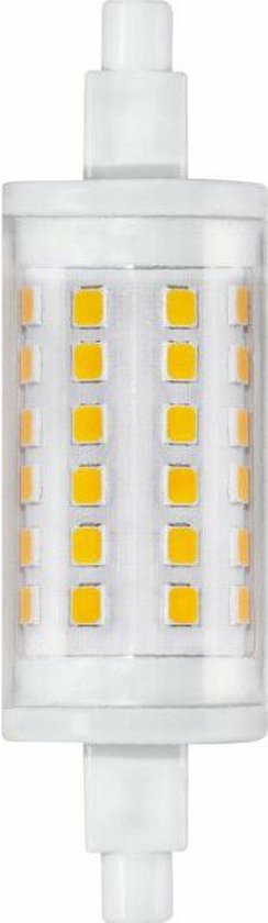 SPL LED R7s - 6W / Lengte 78mm / DIMBAAR / Lichtkleur 3000K | bol