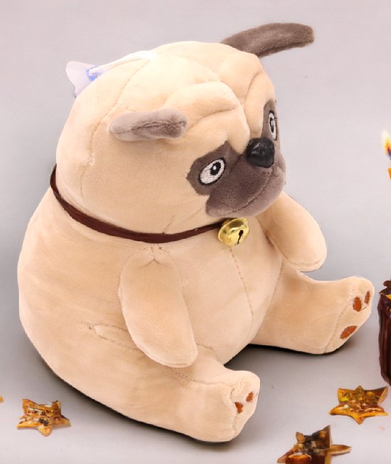 Klikkopers® - Pug Knuffel - Kawaii - Kawaii Kussen - Kawaii Knuffel ...