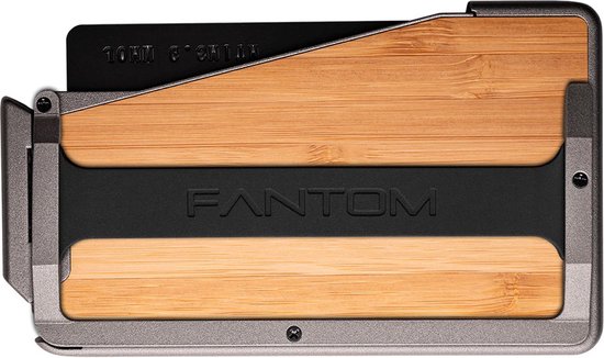 Fantom Wallet - R accessoires - silicone band - black | bol.com