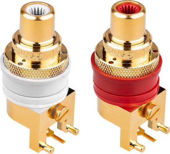 WBT | Classic WBT 0234 | Chassisdeel | RCA Input Connector | 24 karaats ...