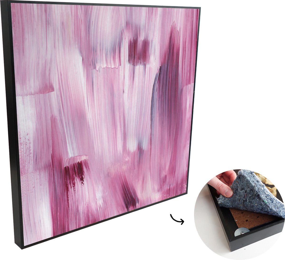 Kleuren - Verf - Schilderij - Roze | bol.com